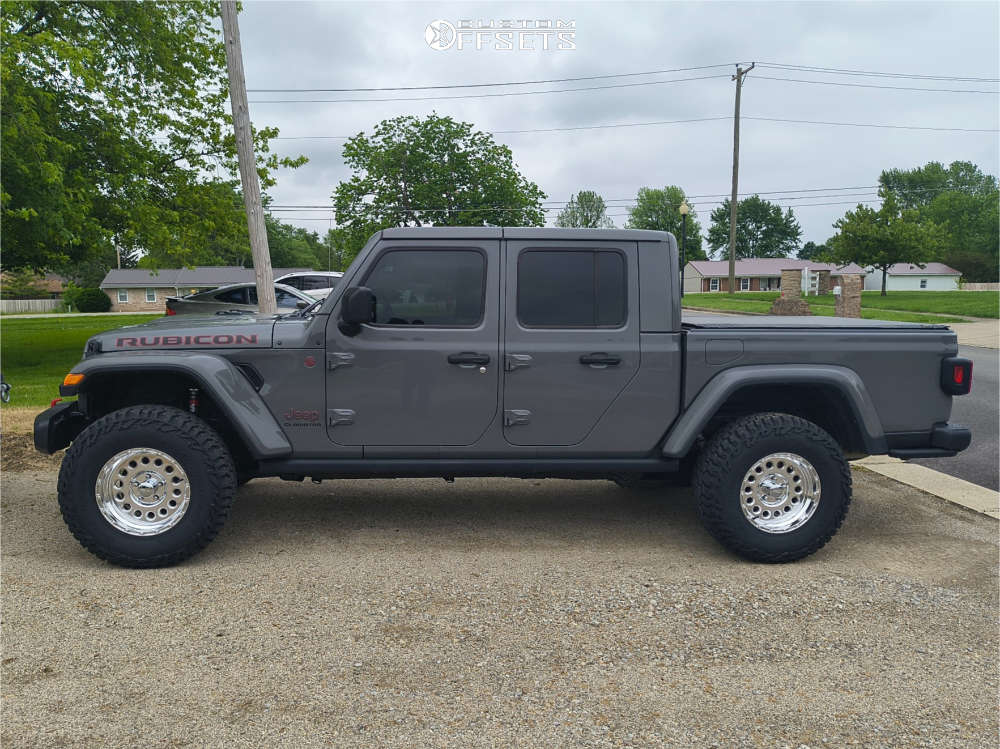 2021 Jeep Gladiator with 17x9 0 Raceline Rockcrusher and 35/12.5R17 ...