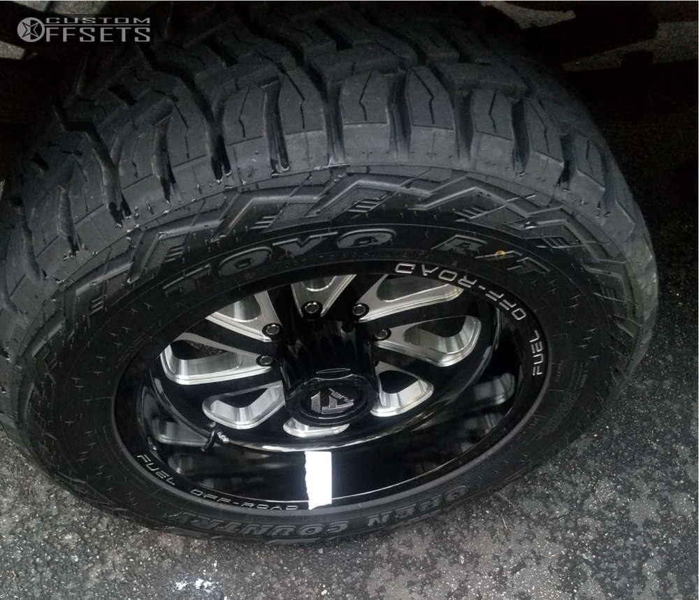 2004 Dodge Ram 3500 with 20x10 -18 Fuel Flow and 33/12.5R20 Toyo Tires ...