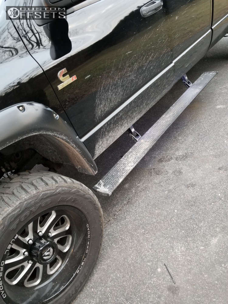 2004 Dodge Ram 3500 with 20x10 -18 Fuel Flow and 33/12.5R20 Toyo Tires ...