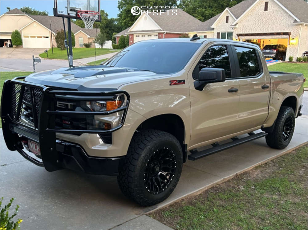 2023 Chevrolet Silverado 1500 with 20x10 -19 Revenge Offroad Rv-201 and ...