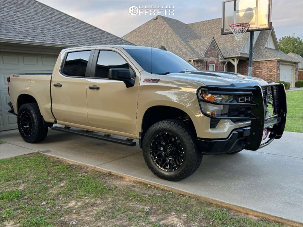 2023 Chevrolet Silverado 1500 with 20x10 -19 Revenge Offroad Rv-201 and ...
