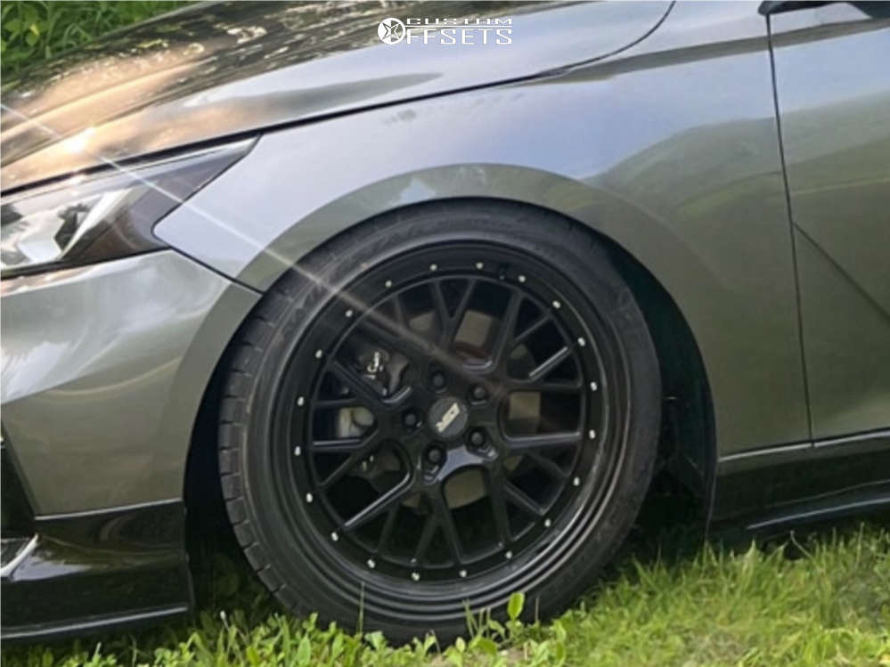 2022 Nissan Altima with 19x8.5 30 ESR Cs11 and 235/40R19 Yokohama Avid ...