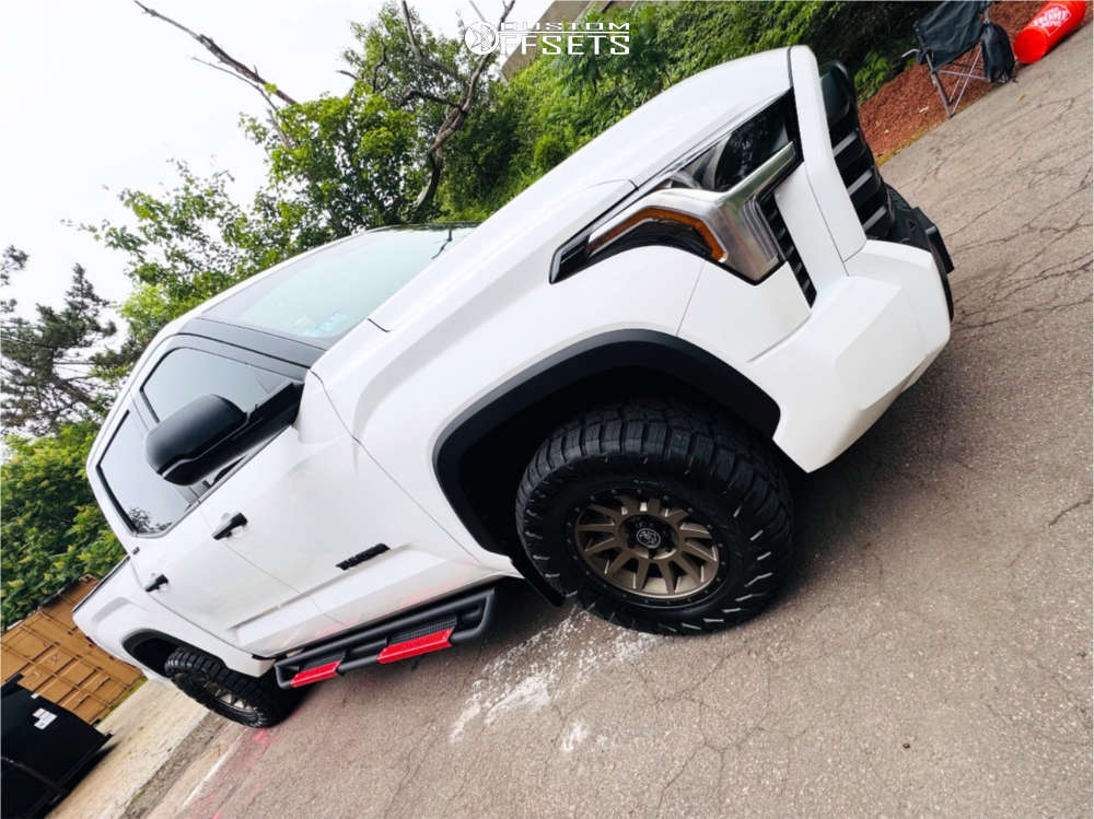 2025 Toyota Tundra with 18x9 0 Icon Alloys Compression and 33/12.5R18 ...