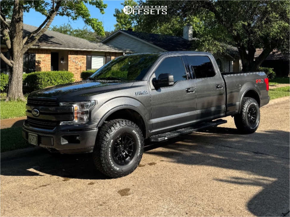 2019 Ford F-150 with 17x8.5 6 Icon Alloys Vector 6 and 285/75R17 ...