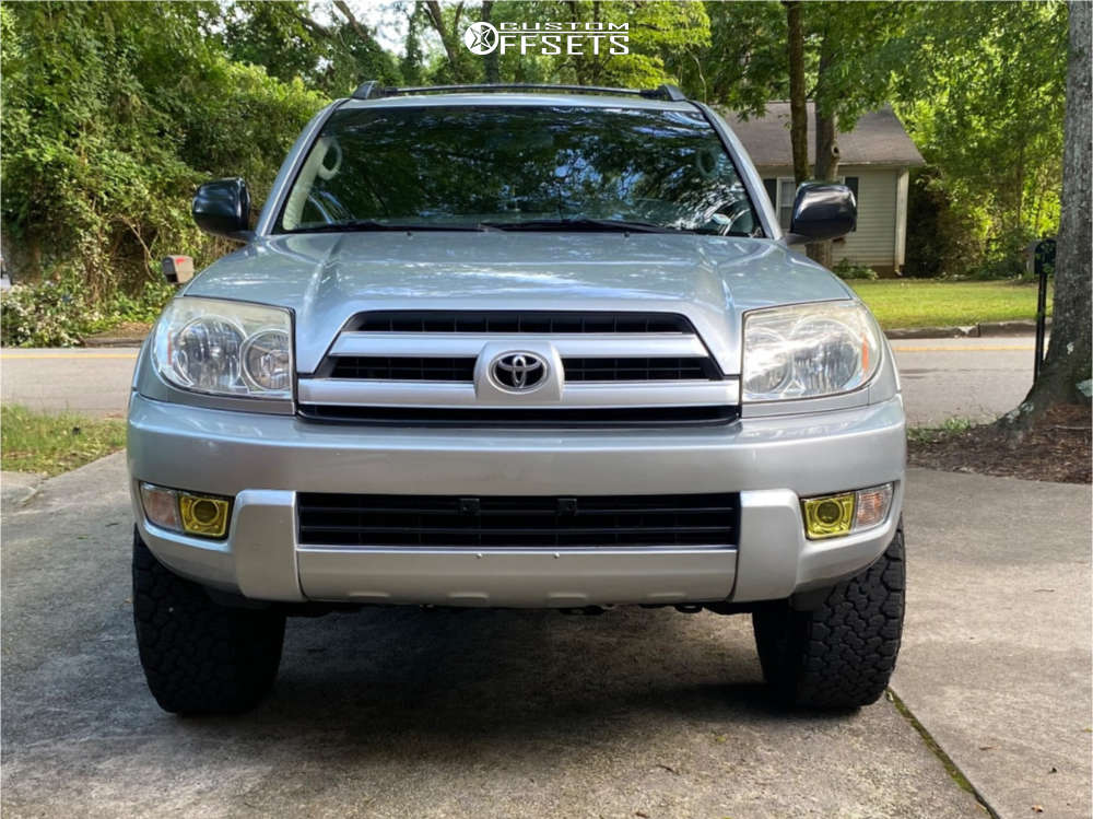 2004 Toyota 4Runner with 17x8.5 0 Icon Alloys Compression and 265/70R17 ...