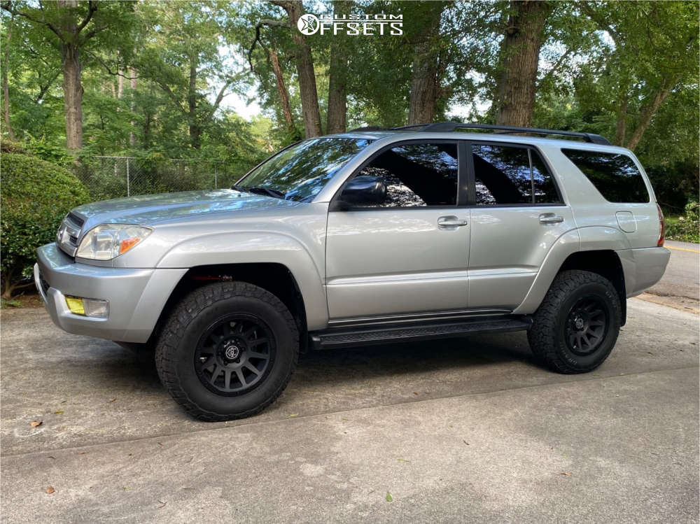 2004 Toyota 4Runner with 17x8.5 0 Icon Alloys Compression and 265/70R17 ...
