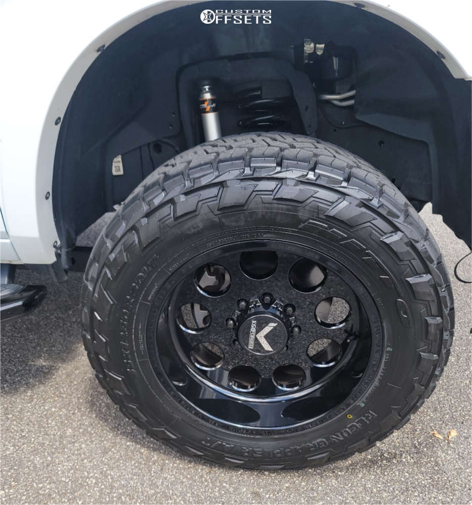 2023 Ram 2500 with 20x10 -18 KG1 Forged Niner and 35/12.5R20 Nitto ...