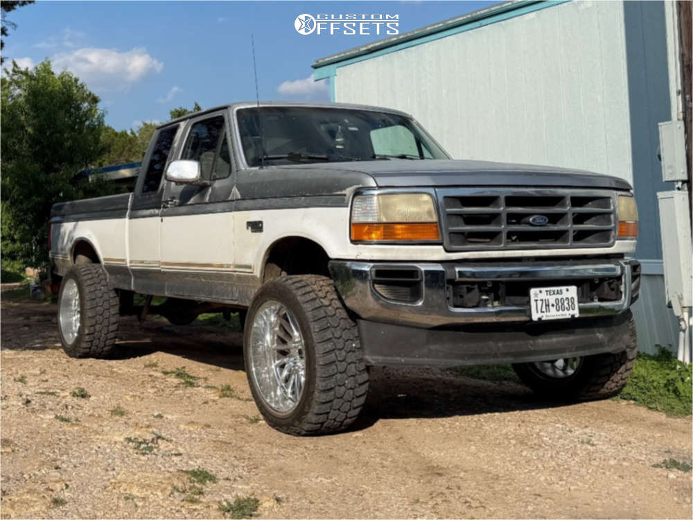 1994 Ford F-150 with 22x12 -51 Vision Rapier and 33/12.5R22 RBP ...