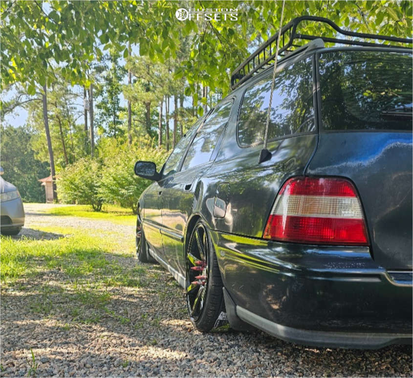 1994 Honda Accord with 18x8 38 Spec-1 Sp-73 and 215/35R18 Kosic Drs-7 ...