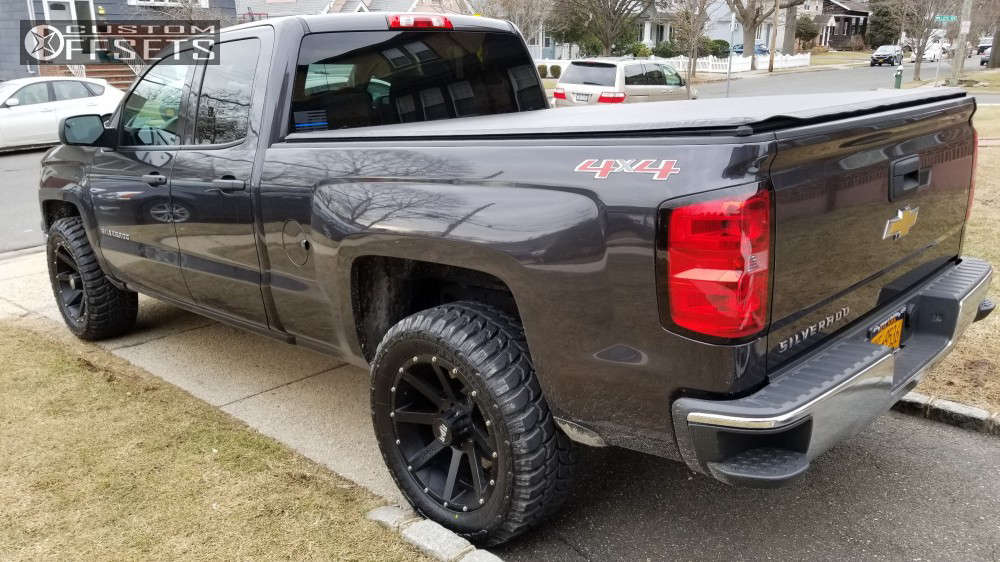 2014 Chevrolet Silverado 1500 with 20x9 -12 Red Dirt Road Krawler and ...