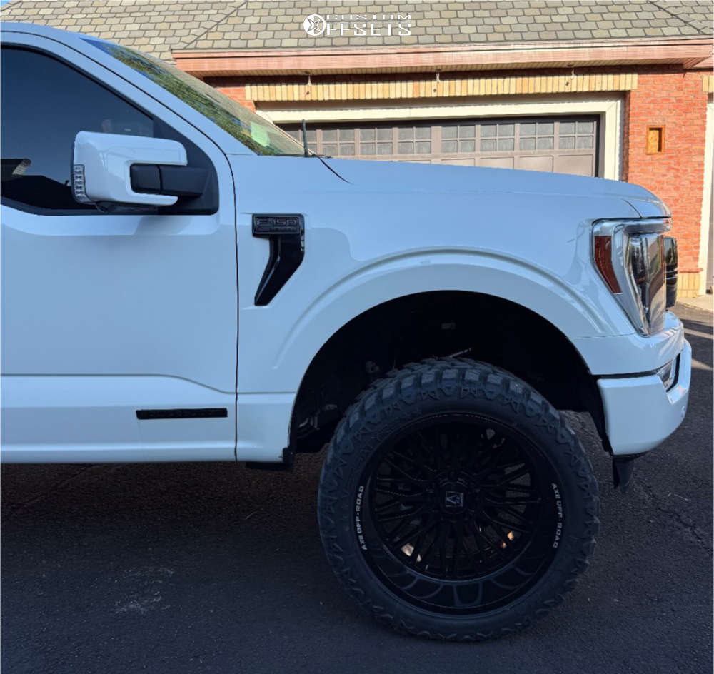 2022 Ford F-150 with 22x12 -44 Axe Offroad Kratos and 33/13.5R22 ...