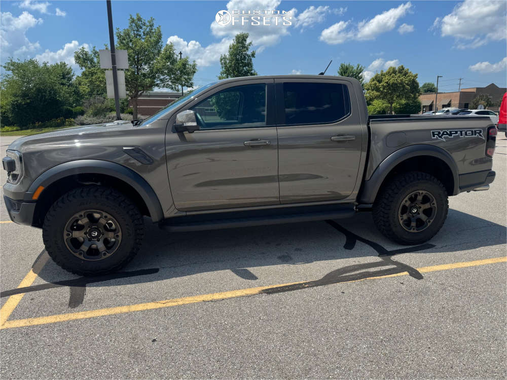 2025 Ford Ranger with 17x9 20 Fuel Beast and 285/70R17 BFGoodrich All ...