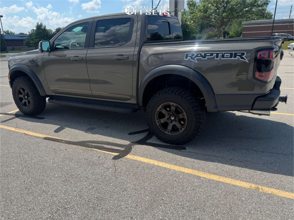 2025 Ford Ranger with 17x9 20 Fuel Beast and 285/70R17 BFGoodrich All ...