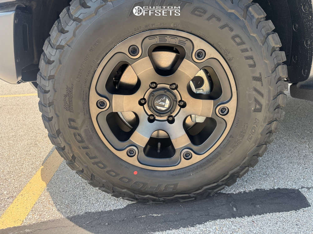 2025 Ford Ranger with 17x9 20 Fuel Beast and 285/70R17 BFGoodrich All ...