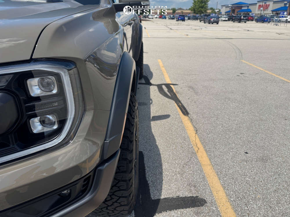 2025 Ford Ranger with 17x9 20 Fuel Beast and 285/70R17 BFGoodrich All ...