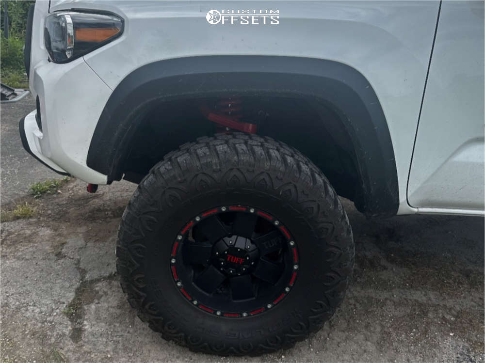 2023 Toyota Tacoma with 16x8 10 Tuff T02 and 33/12.5R16 RBP Repulsor Xt ...