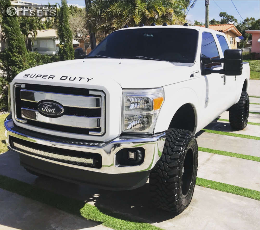 2012 Ford F-250 Super Duty with 20x10 -19 BMF Novakane and 35/12.5R20 ...