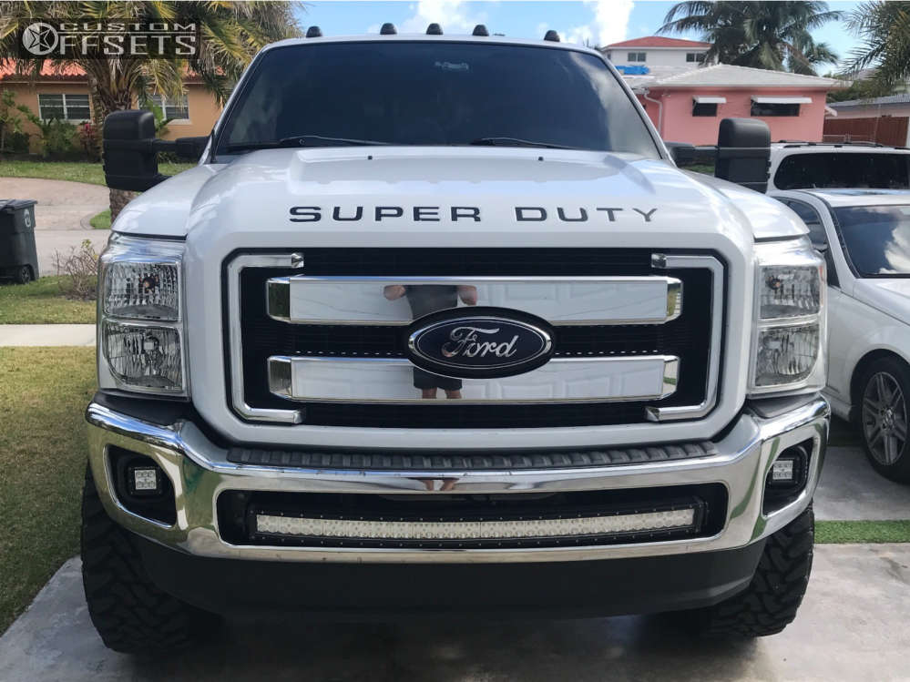 2012 Ford F-250 Super Duty with 20x10 -19 BMF Novakane and 35/12.5R20 ...