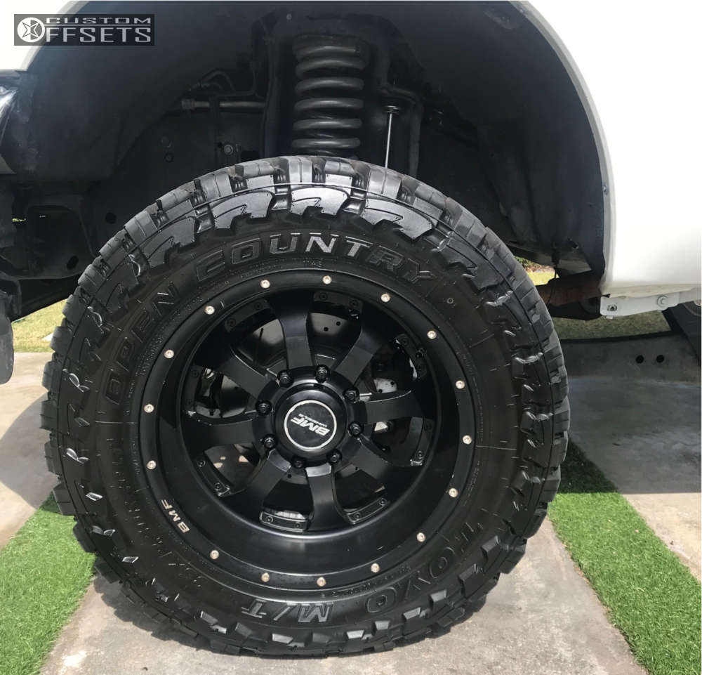 2012 Ford F-250 Super Duty with 20x10 -19 BMF Novakane and 35/12.5R20 ...