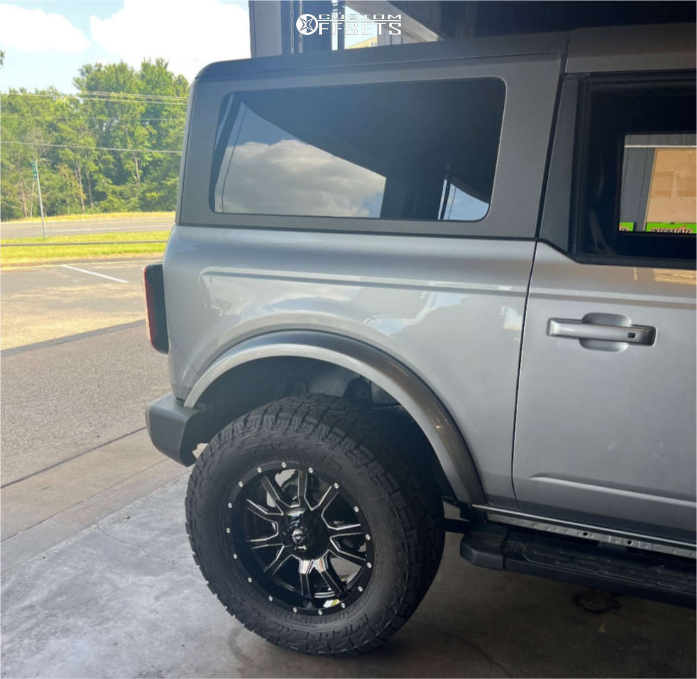 2023 Ford Bronco with 20x9 1 Fuel Vandal and 35/12.5R20 Falken Wildpeak ...
