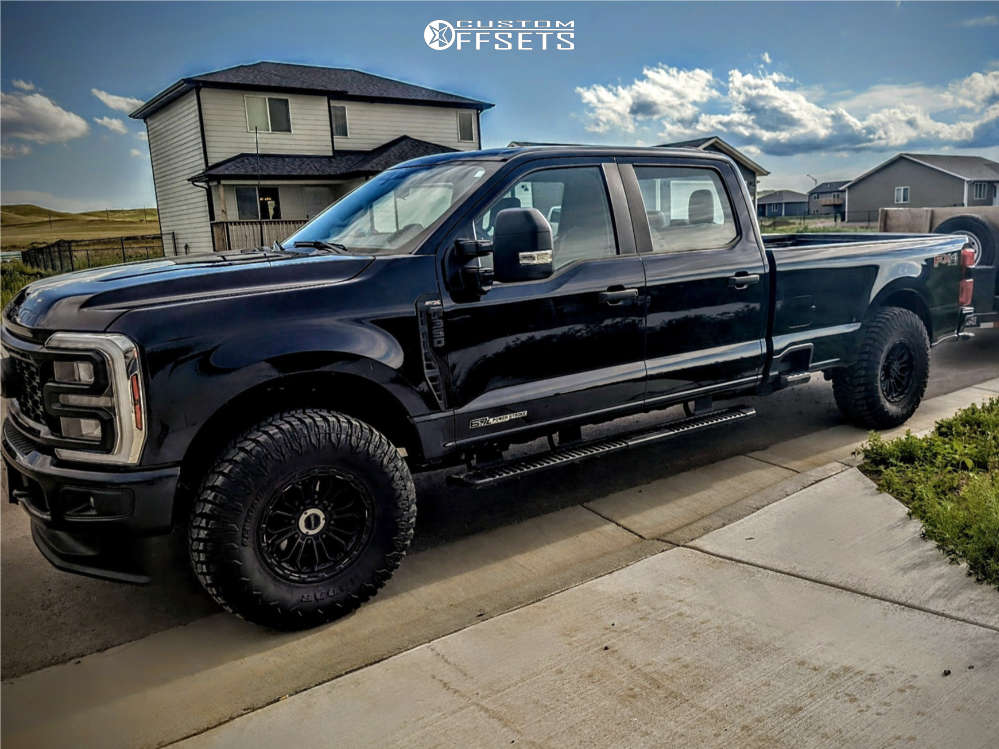 2024 Ford F-350 Super Duty with 18x9 12 Vision Korupt and 37/13.5R18 ...