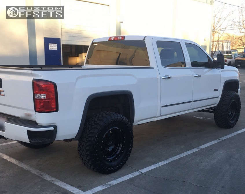 2014 GMC Sierra 1500 with 18x9 -12 Raceline Defender and 35/12.5R18 ...