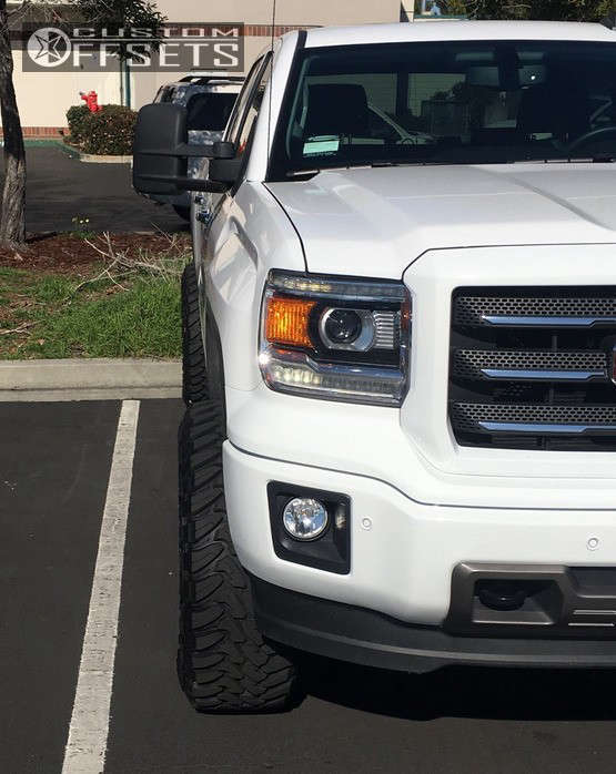 2014 GMC Sierra 1500 with 18x9 -12 Raceline Defender and 35/12.5R18 ...