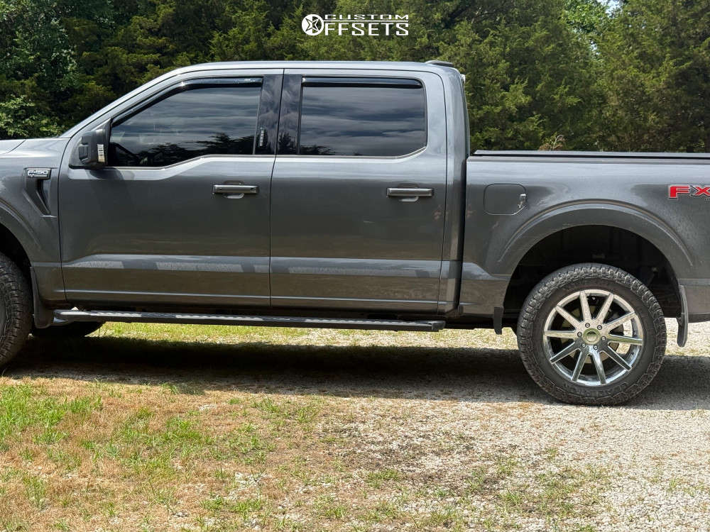 2023 Ford F-150 with 20x9 18 Liquid Metal Blade and 285/55R20 Gladiator ...
