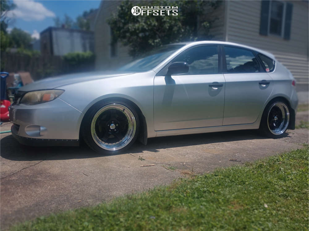 2008 Subaru Impreza with 18x9 42 Konig Ssm and 225/40R18 Toyo Tires ...