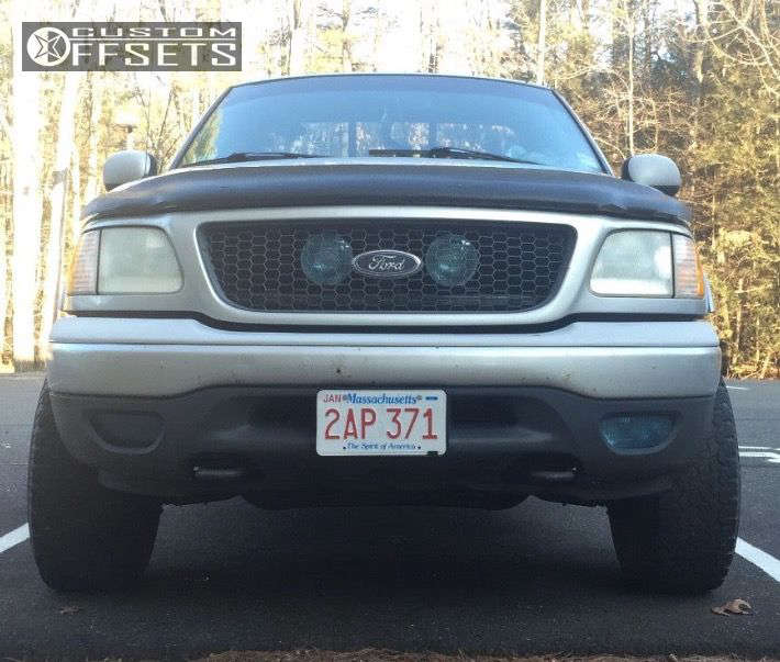 2000 Ford F-150 with 17x9 -12 Red Dirt Road Rd01 and 265/75R17 ...