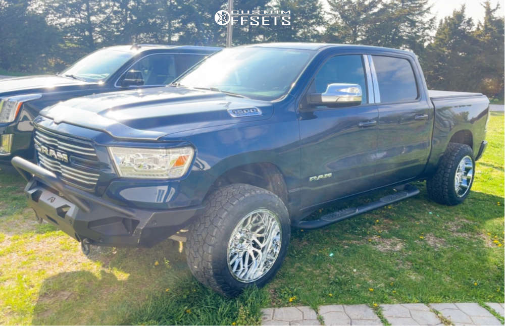 2021 Ram 1500 with 20x12 -51 Vision Brawl and 33/12.5R20 Toyo Tires ...