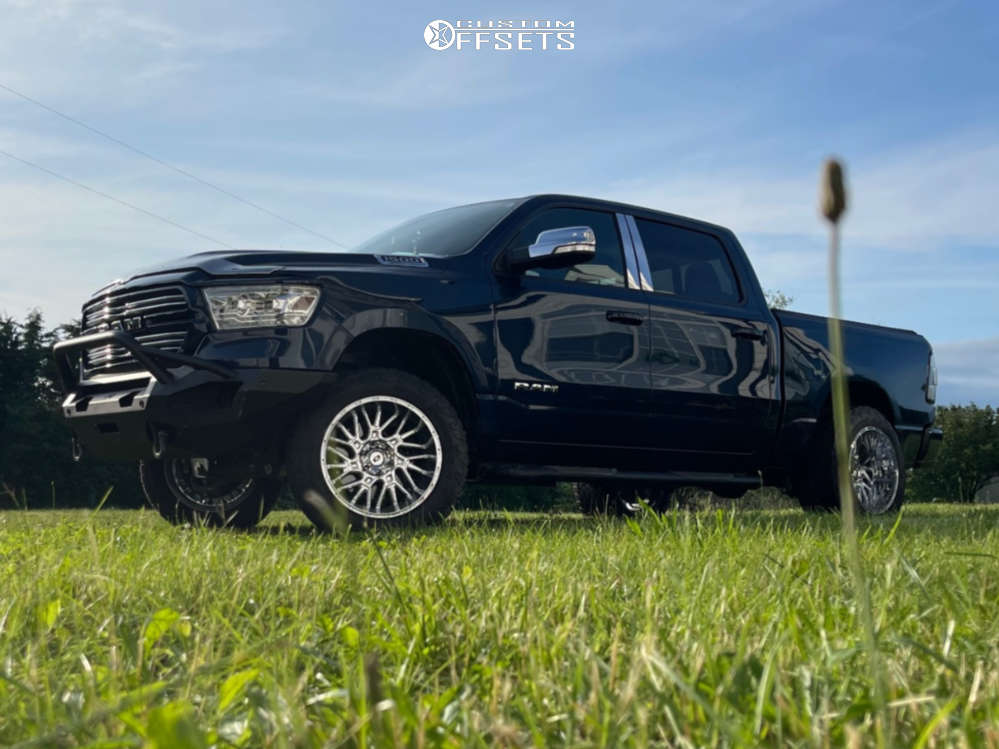 2021 Ram 1500 with 20x12 -51 Vision Brawl and 33/12.5R20 Toyo Tires ...