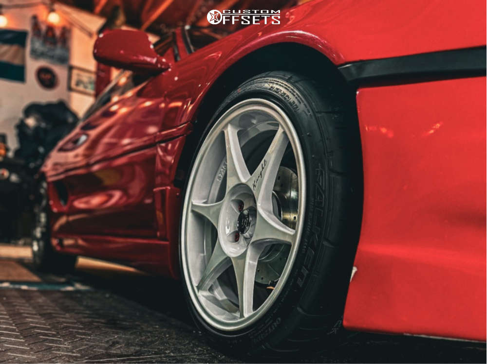 1991 Toyota MR2 with 17x8 35 Stage Wheels Knight and 215/40R17 Falken ...