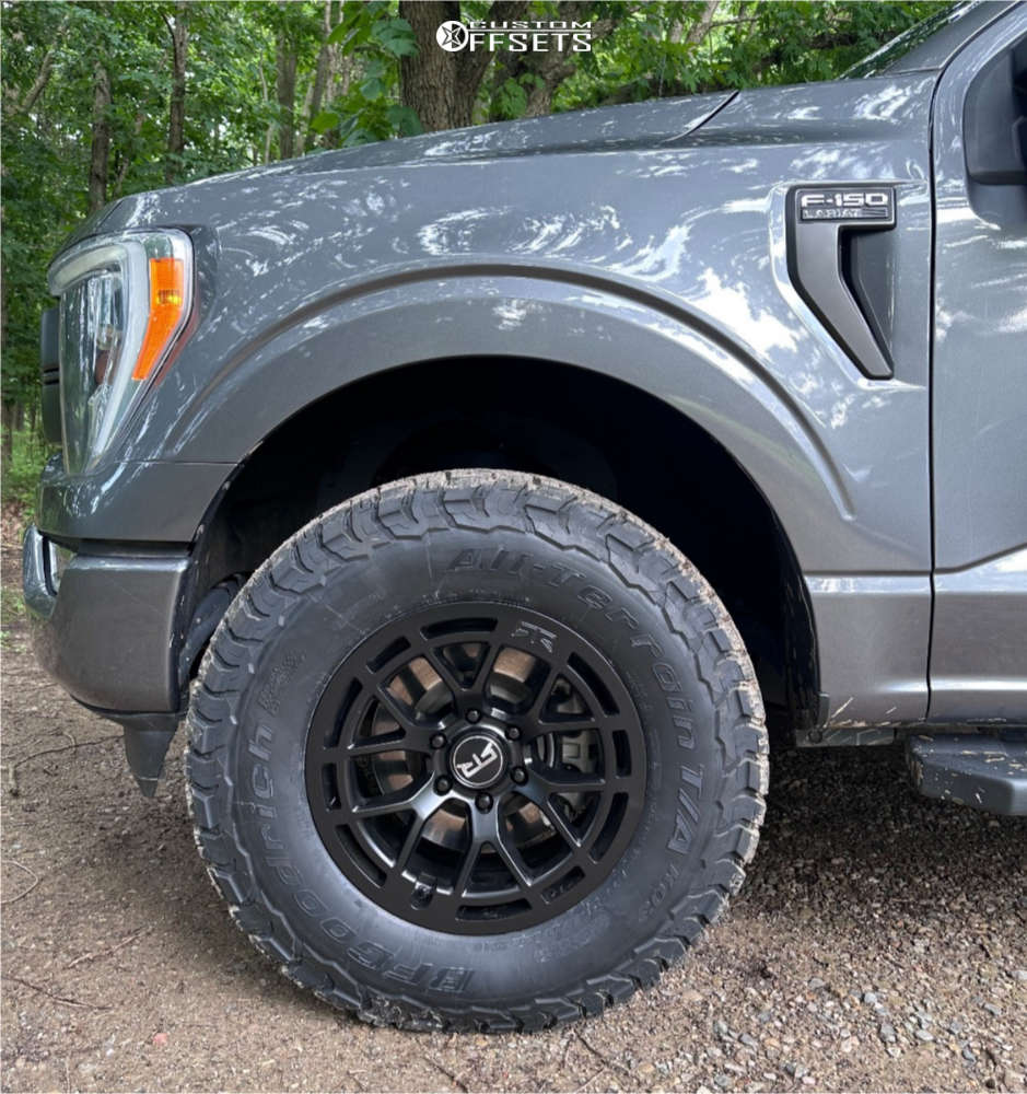 2022 Ford F-150 with 18x9 18 RTR Tech 6 and 295/70R18 BFGoodrich All ...