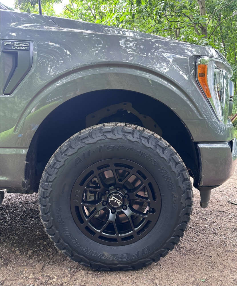 2022 Ford F-150 with 18x9 18 RTR Tech 6 and 295/70R18 BFGoodrich All ...
