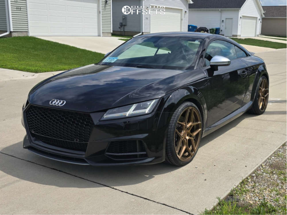2016 Audi TTS Quattro with 20x9 35 Rohana Rfx11 and 245/30R20 Westlake ...