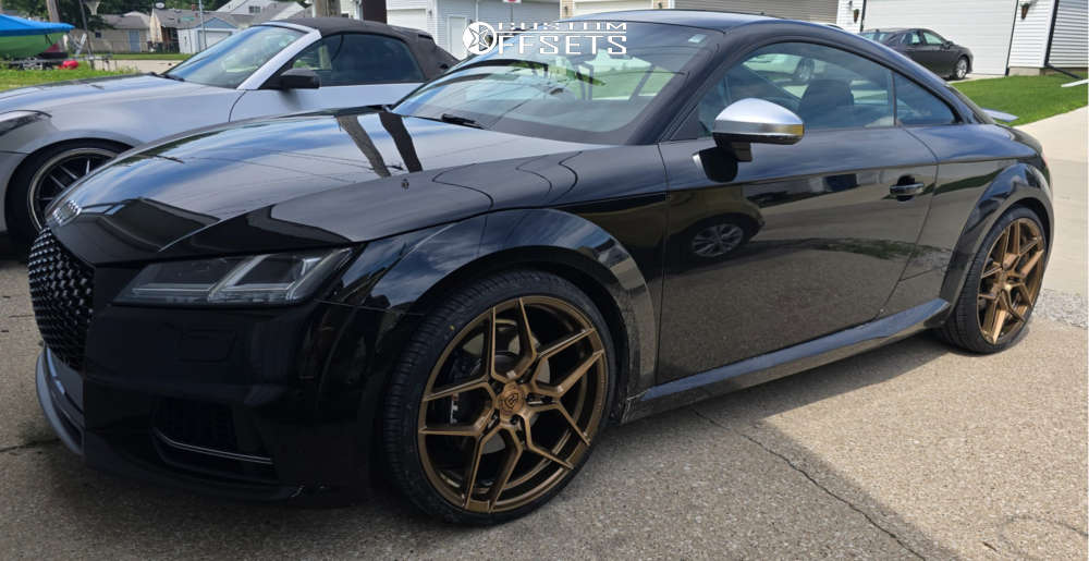 2016 Audi TTS Quattro with 20x9 35 Rohana Rfx11 and 245/30R20 Westlake ...