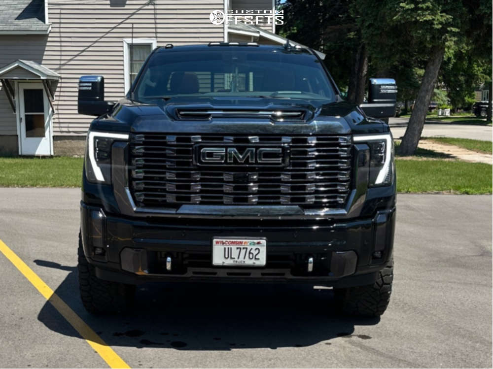 2024 GMC Sierra 2500 HD with 20x9 1 Fuel Rebel 8 and 35/12.5R20 Nitto ...