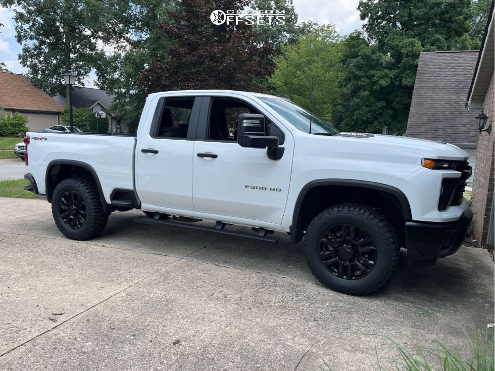 2024 Chevrolet Silverado 2500 HD with 20x8.5 47 OE Performance 207 and ...