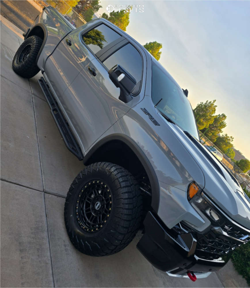 2025 Chevrolet Silverado 1500 with 18x9 0 DTS 603sb and 35/12.5R18 RBP ...