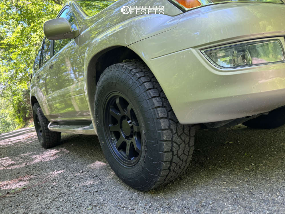 2007 Lexus GX470 with 17x8.5 -10 Vision Flow and 265/70R17 Toyo Tires ...