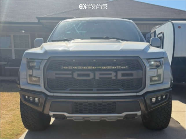 2017 Ford F-150 with 17x9 1 Fuel Nitro and 35/12.5R17 Gladiator X Comp ...