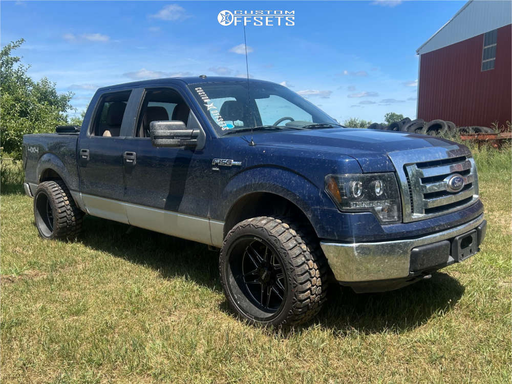 2010 Ford F-150 with 22x12 -44 Built Offroad Bto-5 and 33/12.5R22 RBP ...