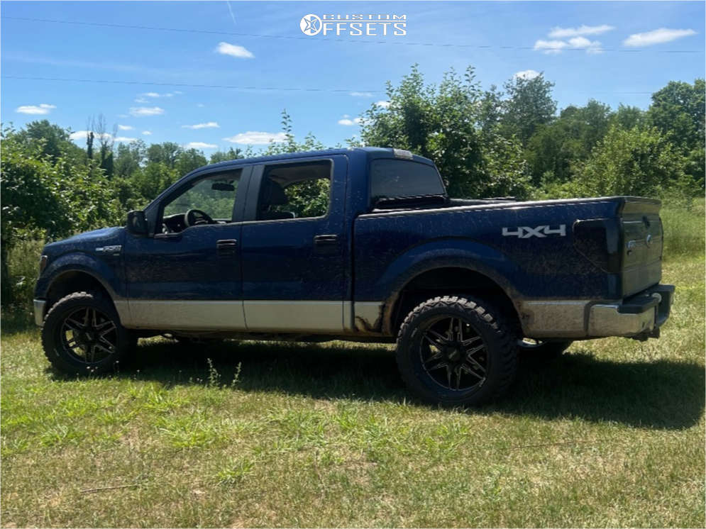 2010 Ford F-150 with 22x12 -44 Built Offroad Bto-5 and 33/12.5R22 RBP ...
