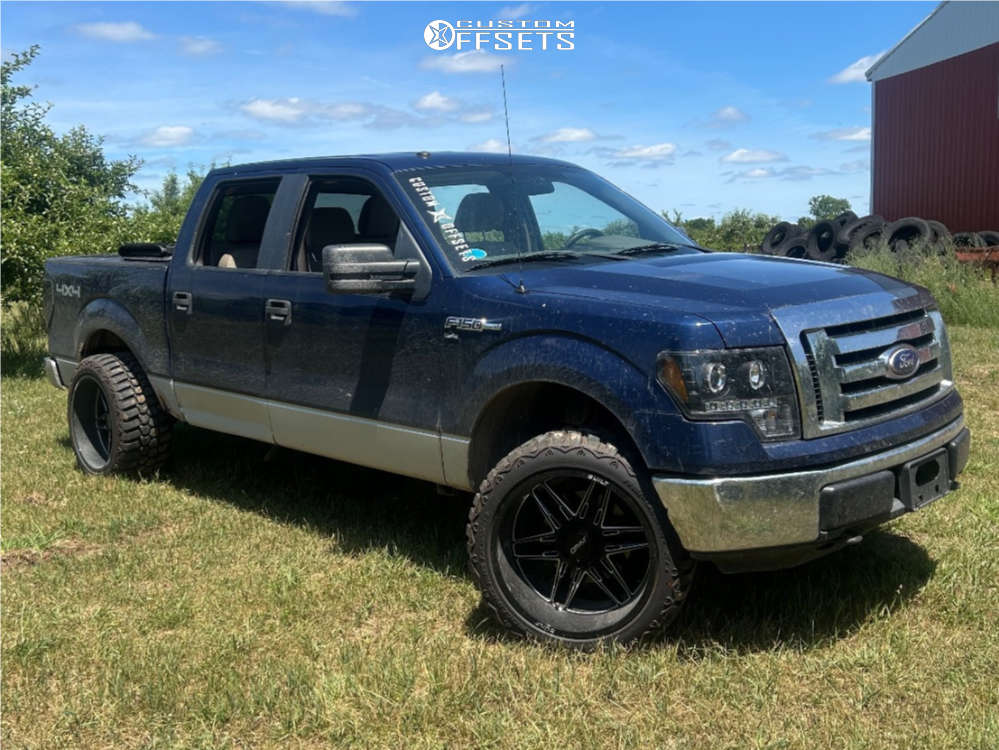 2010 Ford F-150 with 22x12 -44 Built Offroad Bto-5 and 33/12.5R22 RBP ...