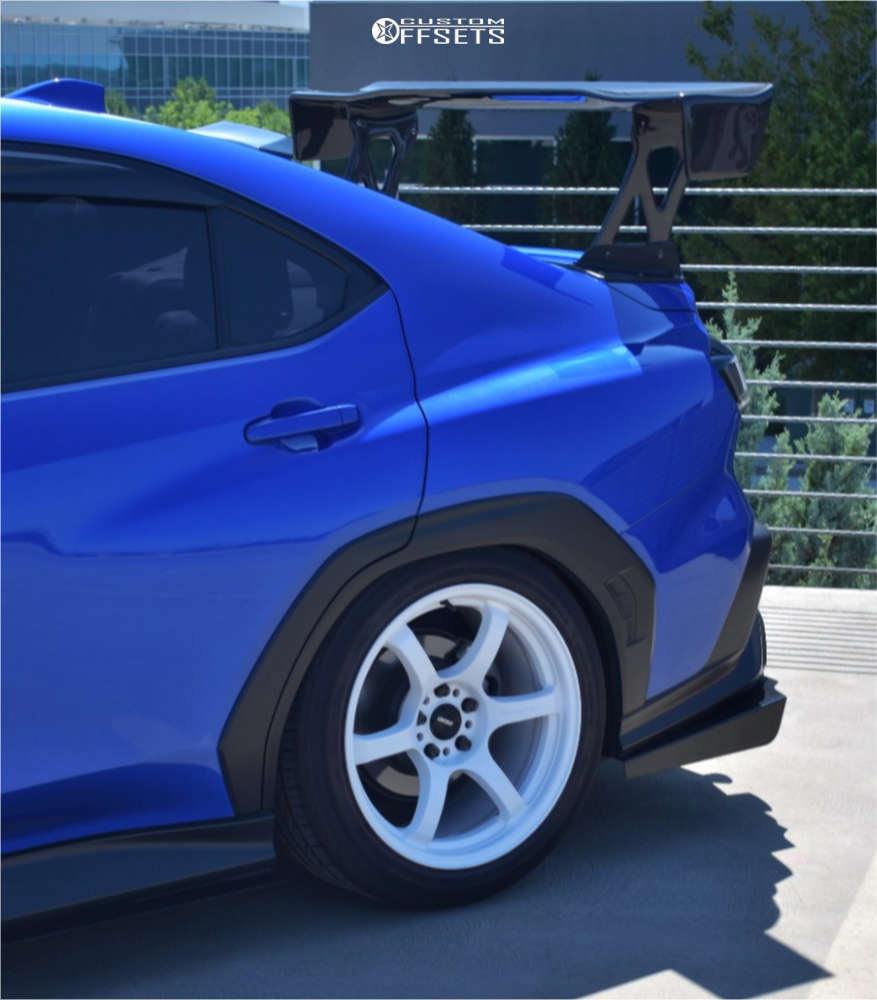 2022 Subaru WRX with 18x9.5 35 Gram Lights 57dr and 245/40R18 Toyo ...