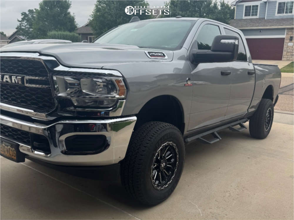 2024 Ram 2500 with 18x9 -12 Vision Korupt and 275/70R18 Firestone ...