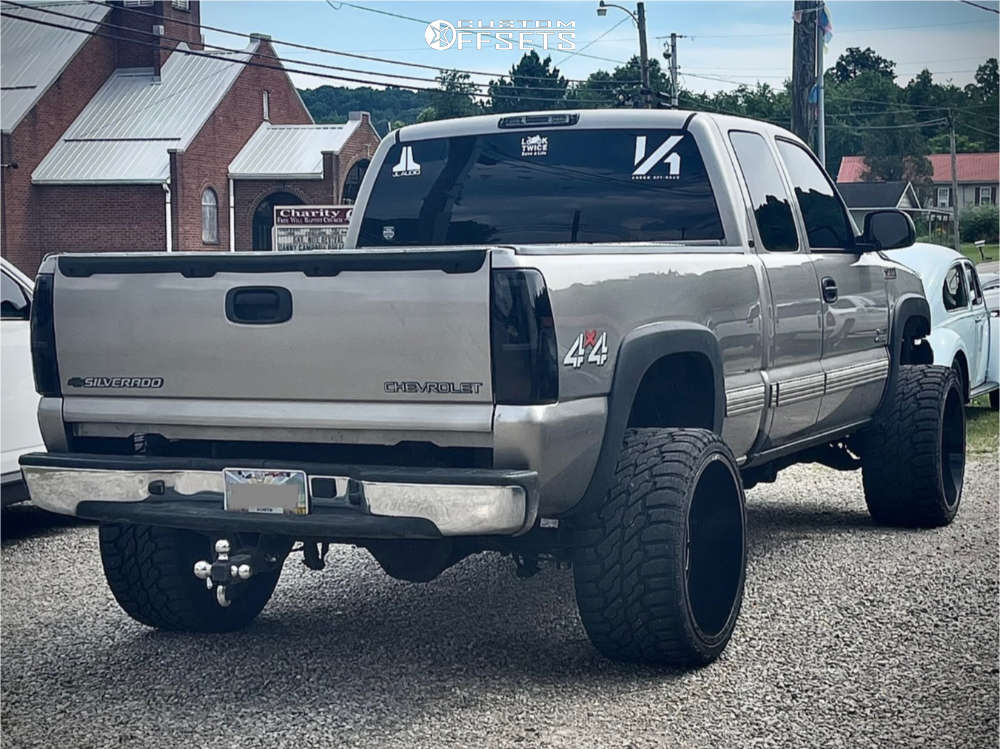 2000 Chevrolet K2500 with 24x14 -81 ARKON OFF-ROAD Caesar and 33/14 ...