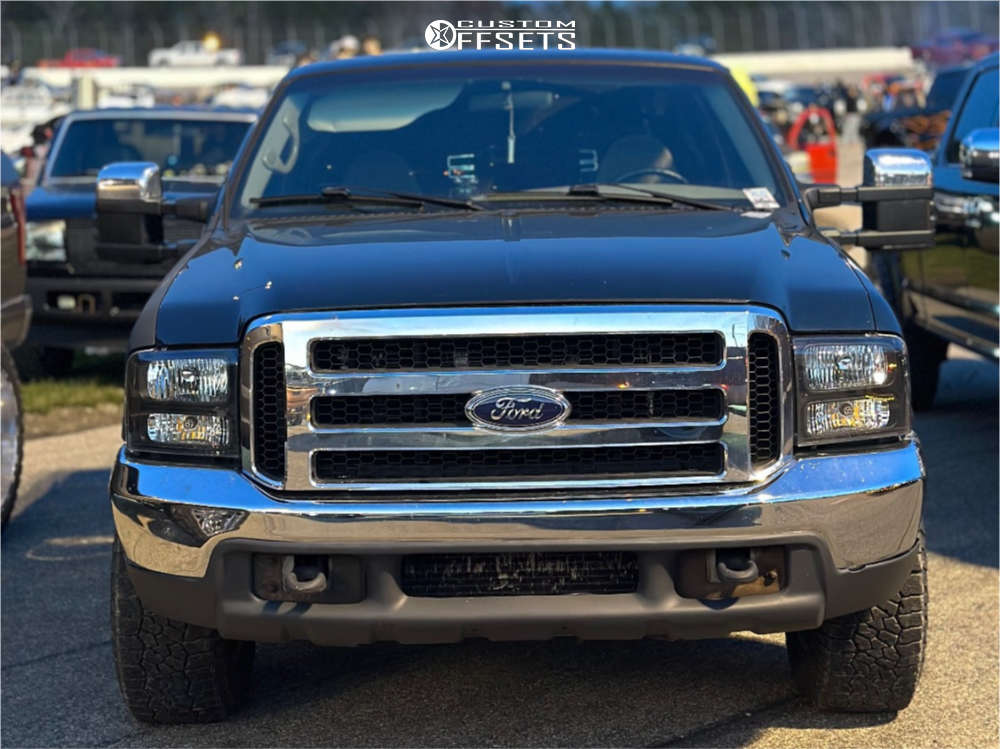 1999 Ford F-250 Super Duty with 17x9 -12 Method Mr315 and 265/70R17 ...