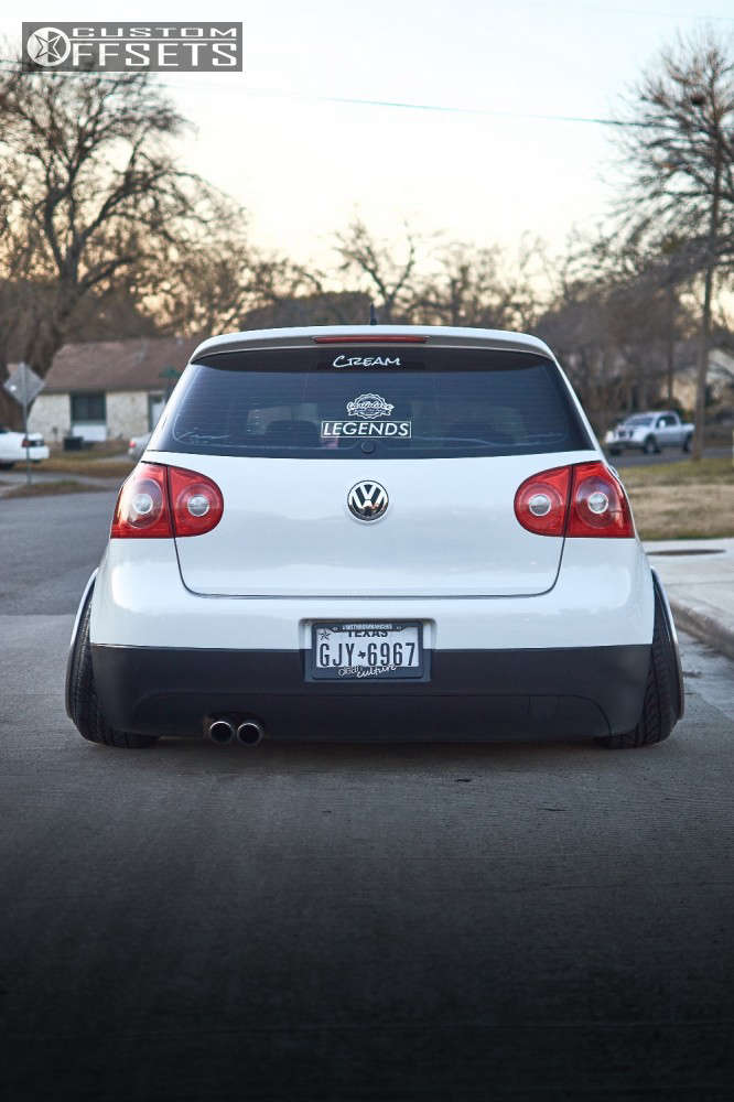 2007 Volkswagen GTI with 18x9 27 BBS Rs and 195/35R18 Achilles Atr ...